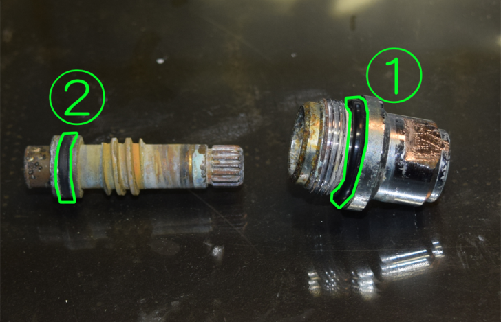 KVK(旧MYM) KP600 止水上部（A型）水漏れ修理 | 一寸の虫にも五分の魂